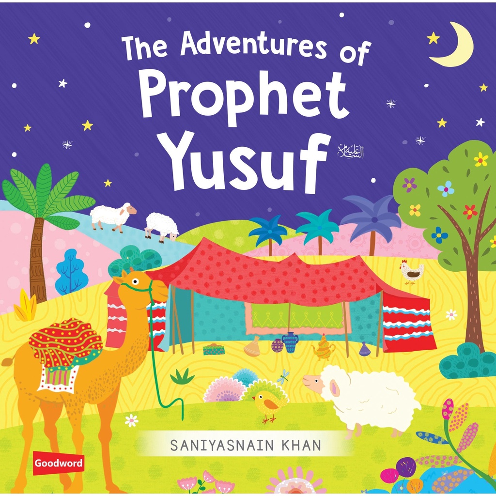 The Adventures of Prophet Yusuf Board Book for Kids - Islamic Storybook ...