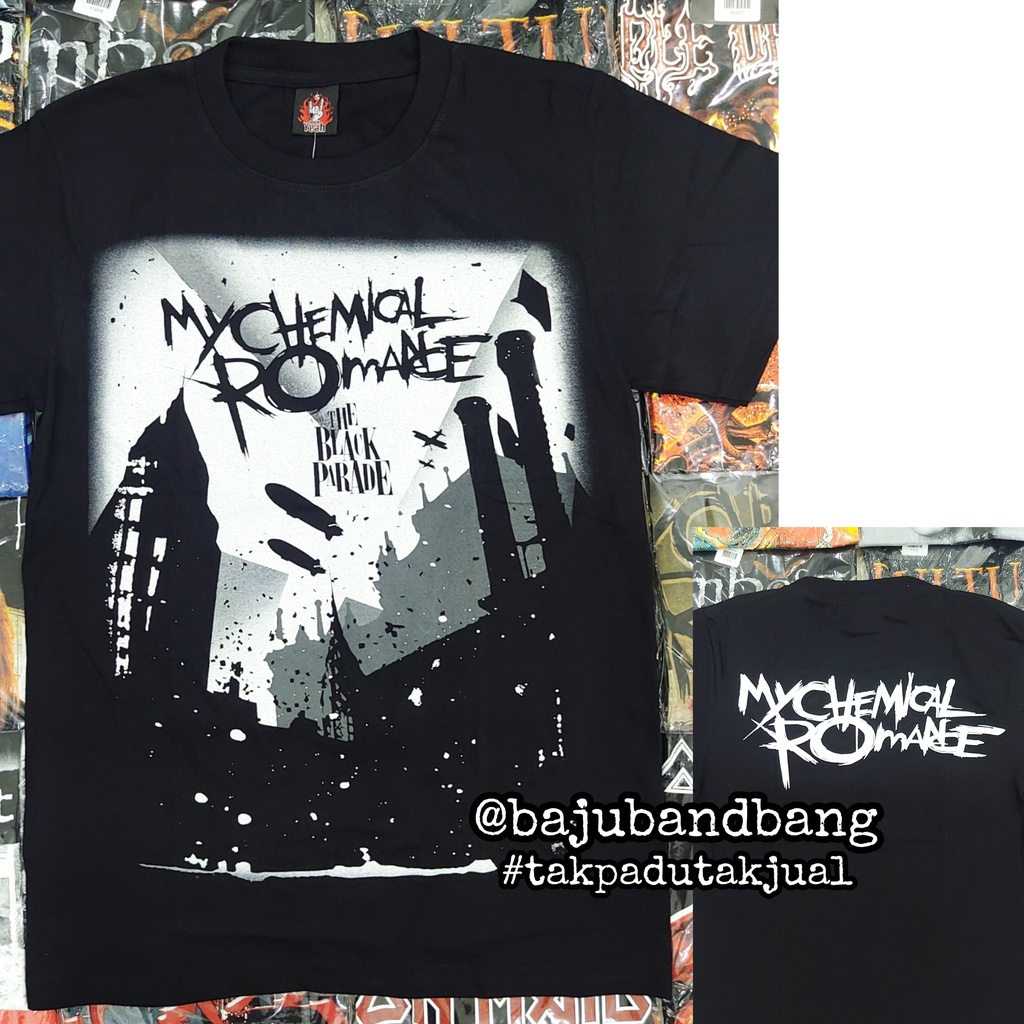 (Pit 18-26) Baju MCR My Chemical Romance Band Tshirt ROCK YEAH | Shopee ...