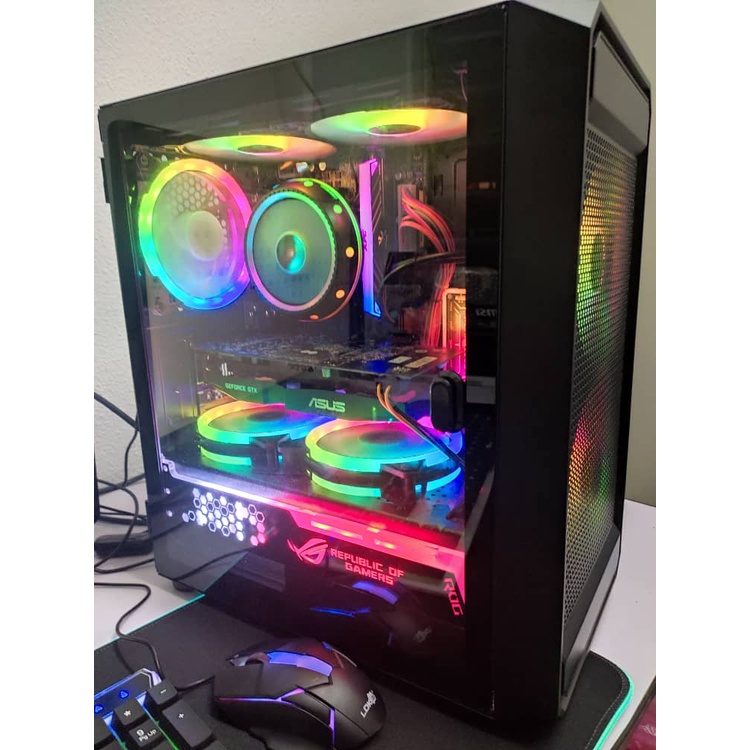 1 set pc gaming/gaming/dekstop/ssd/gpu/rtx/gtx/cctv/monitor | Shopee ...