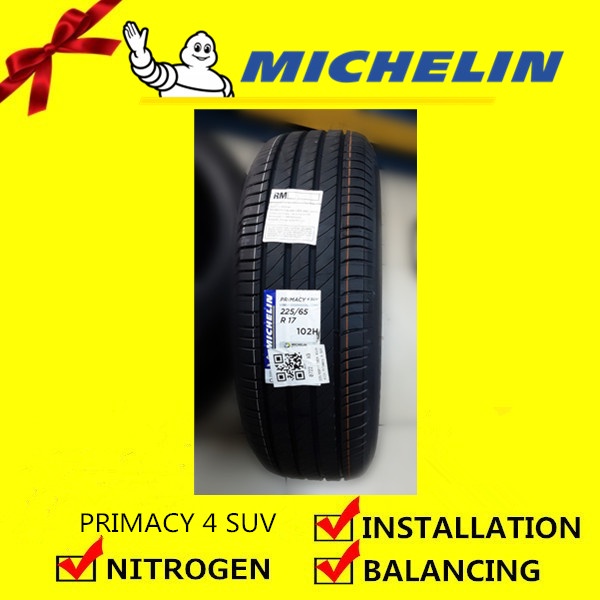 Michelin Primacy 4 SUV tyre tayar tire 225/65R17 | Shopee Malaysia