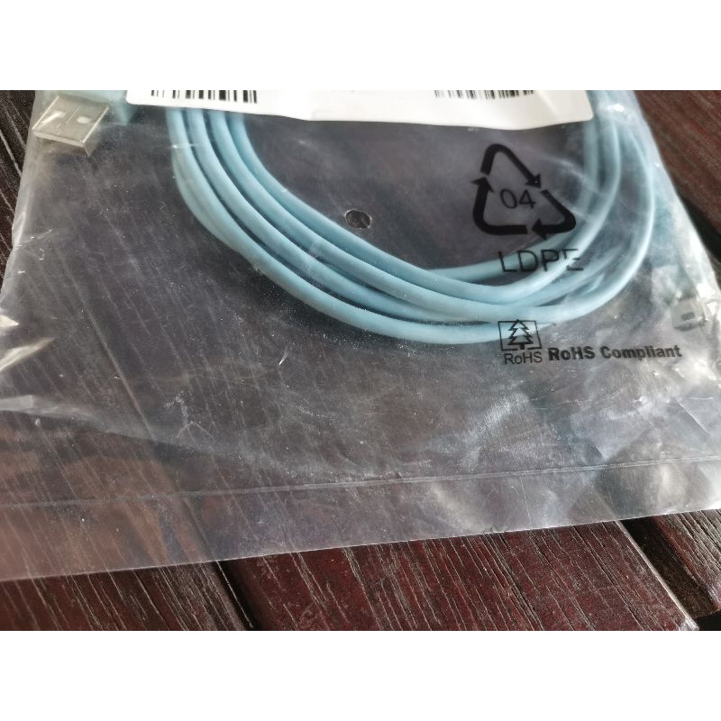 Cab-console-usb= Cisco Console Cable 6 ft with USB Type A and mini-B ...