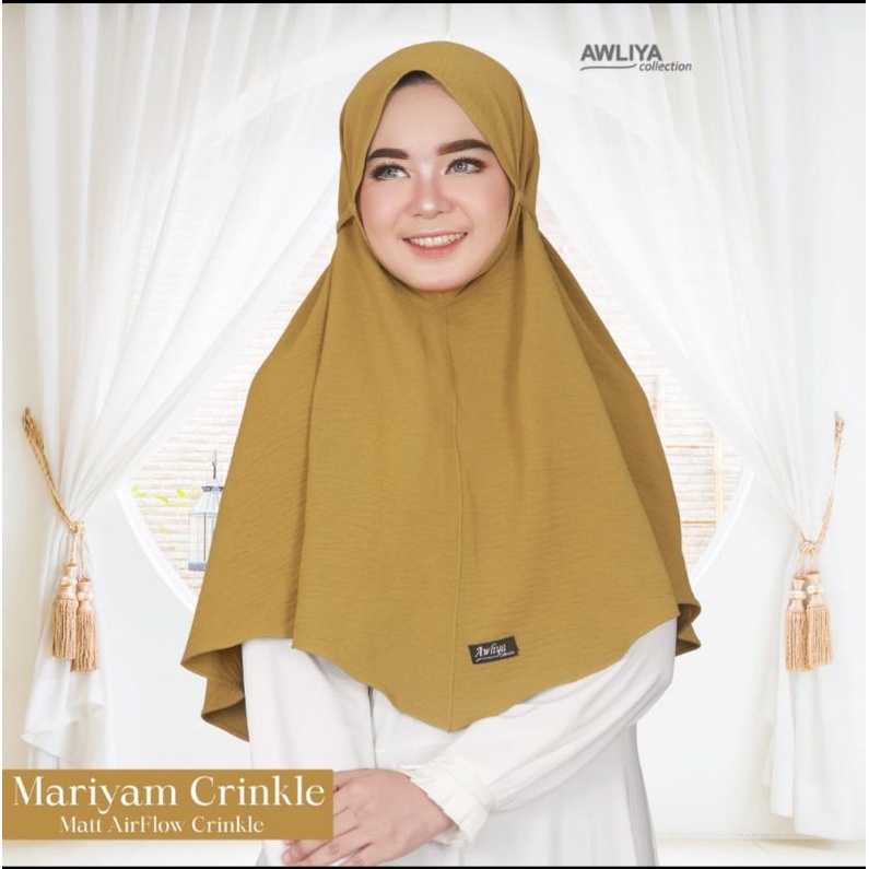 Khimar maryam/air flow/Cayza/original awliya collection/Plain hijab ...