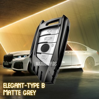 BMW Aluminium Car Chrome Key Cover fits 1/3/5/7 Series F30 F32 F36 F10 ...