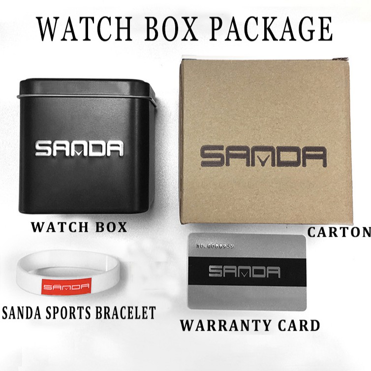 【Sanda official】Original Luxury Watch Gift Box | Shopee Malaysia
