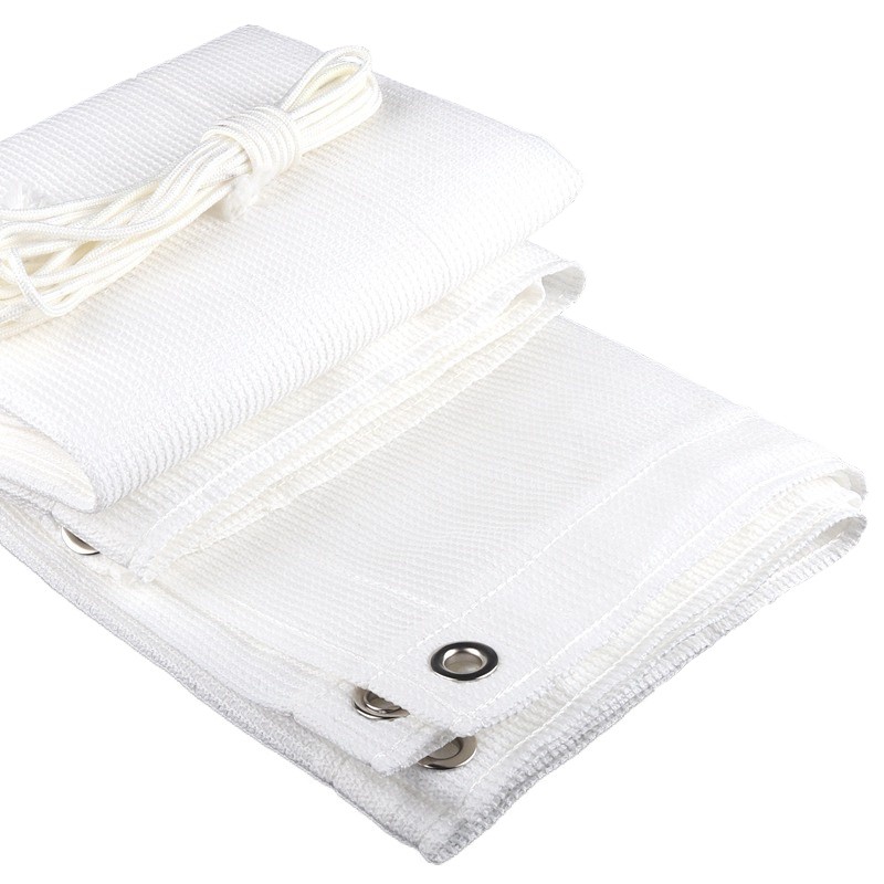 【Thickest】95% Shading Sun Shade Mesh White HDPE Sun Shade Net Thicken ...