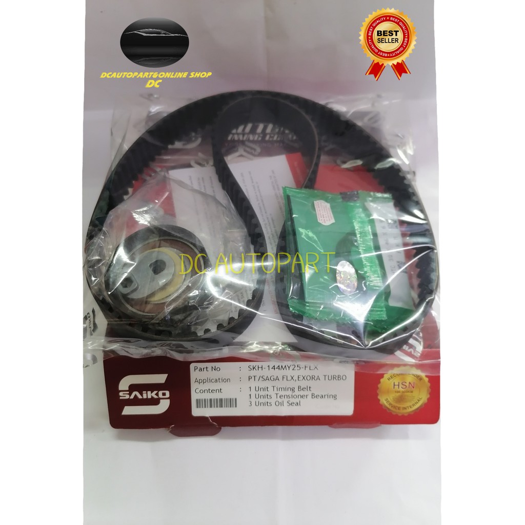 PROTON SAGA FLX EXORA TURBO PREVE IRIZ SAIKO TIMING BELT KIT SET ...