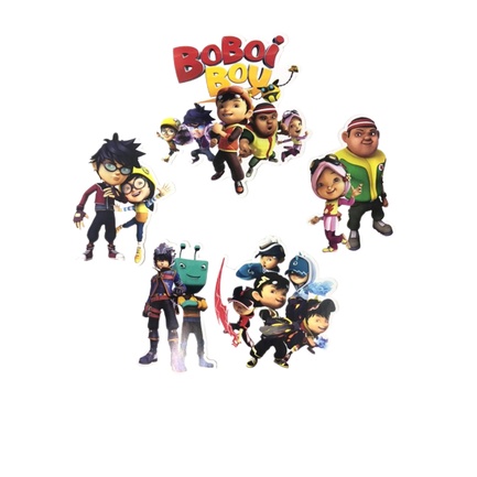 Ready Stock High Quality " Boboiboy " Cake Decoration/Cake Topper with ...