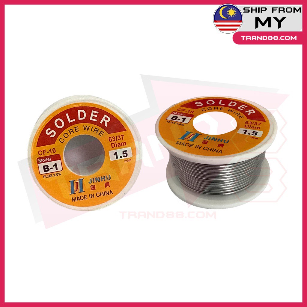 50G 100G 63/37 Mini 1.7m Soldering Lead Solder Wire 0.5MM 0.8MM 1.0MM 1 ...