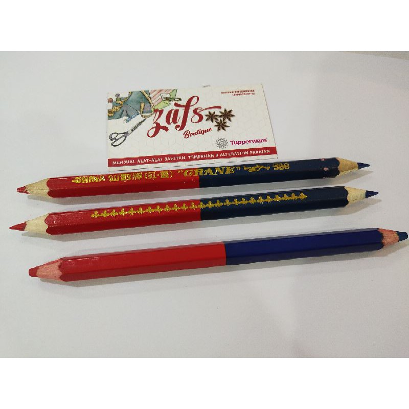 🌼Pensel Tukang Jahit Merah Biru🌼 | Shopee Malaysia