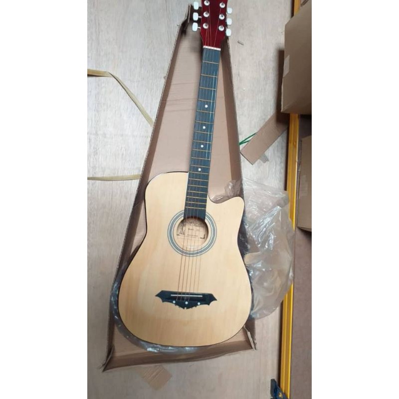 gitar kayu gitar tong 38 inch | Shopee Malaysia