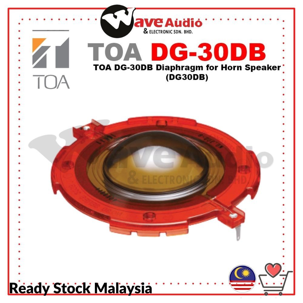 TOA Coil Speaker Diaphragm Masjid / Surau DG-30DB 50watt Diaphragm ...