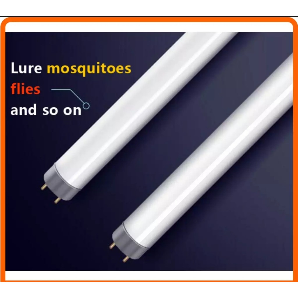 2 pcs - T8 10w Fluorescent Insect Killer Light Tube / Mosquito Lamp ...