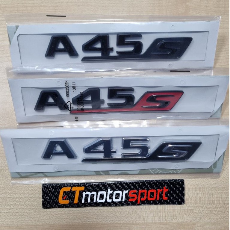 [Ready Stock] Mercedes-Benz A45S Rear Back Emblem Replacement Original ...