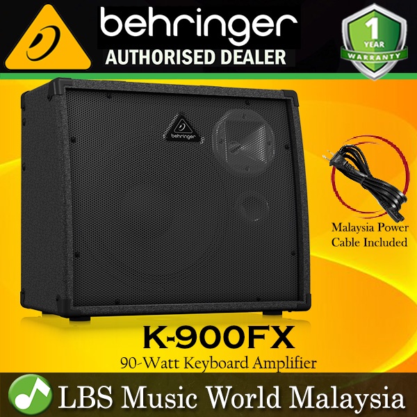 Behringer K-900FX Ultratone 90W 3 Channel Keyboard Amplifier Amp ...