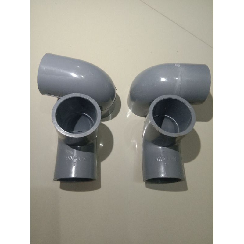 Curved PVC Pipe Connection / Knee 1 inch Winlon | Shopee Malaysia