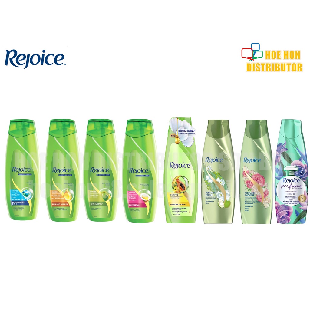 Rejoice Hair Shampoo 320ml 340ml Anti Dandruff Rich Soft Hairfall Frizz Repair Perfume Smooth ...