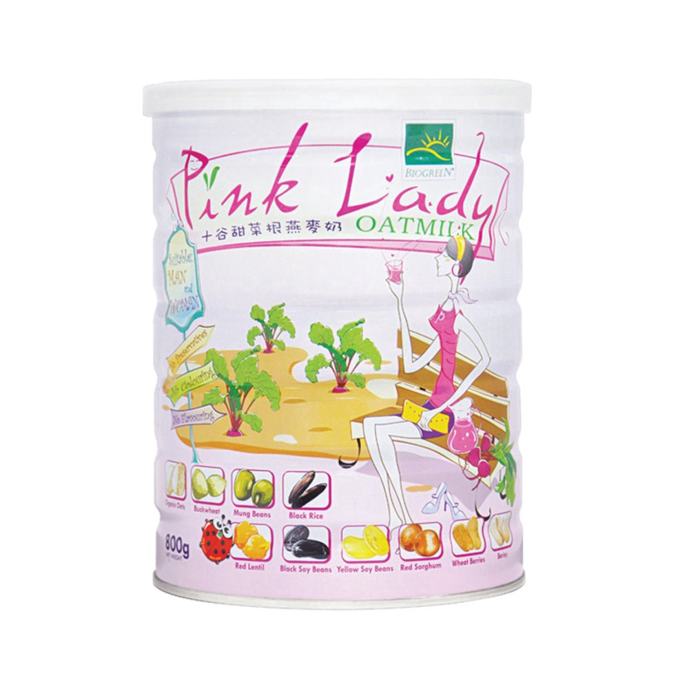 Biogreen Pink Lady Oat Milk (800g) | Shopee Malaysia
