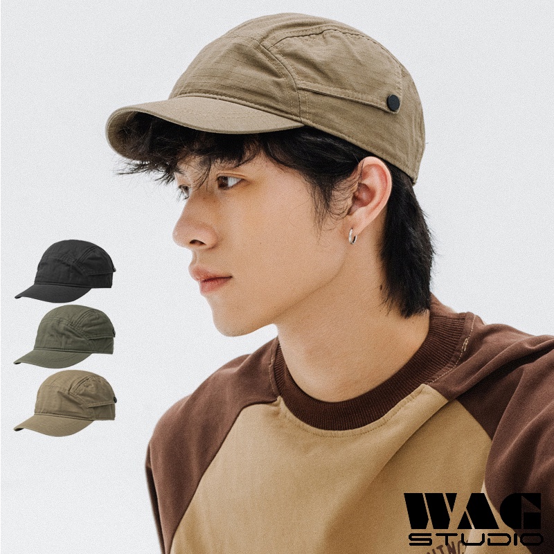 WAG Hat | Ready Stock Washed Patchwork Cotton 5 Panel Cap Hiking ...