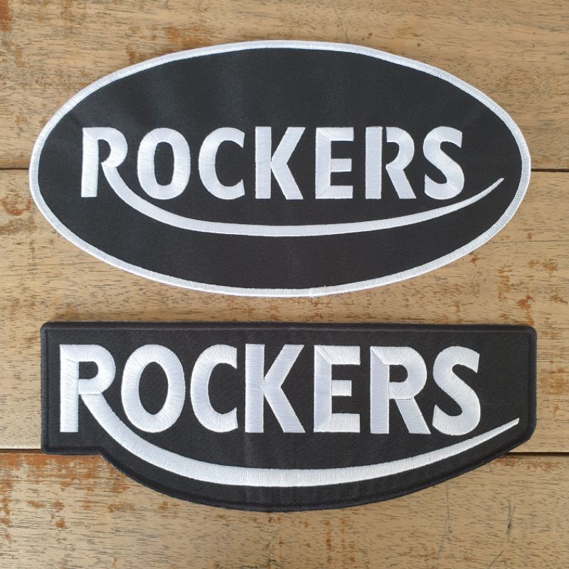 Rockers [Large] embroidery patches (Ready Stock) | Shopee Malaysia