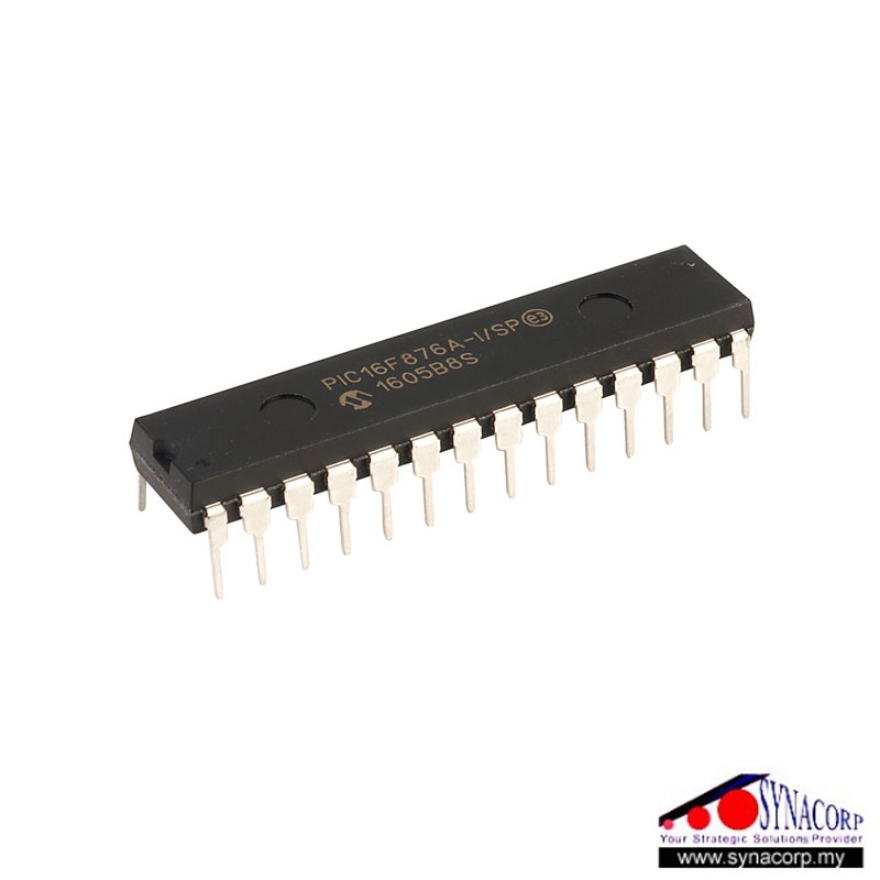 PIC16F876A CMOS FLASH-based 8-bit microcontroller | Shopee Malaysia