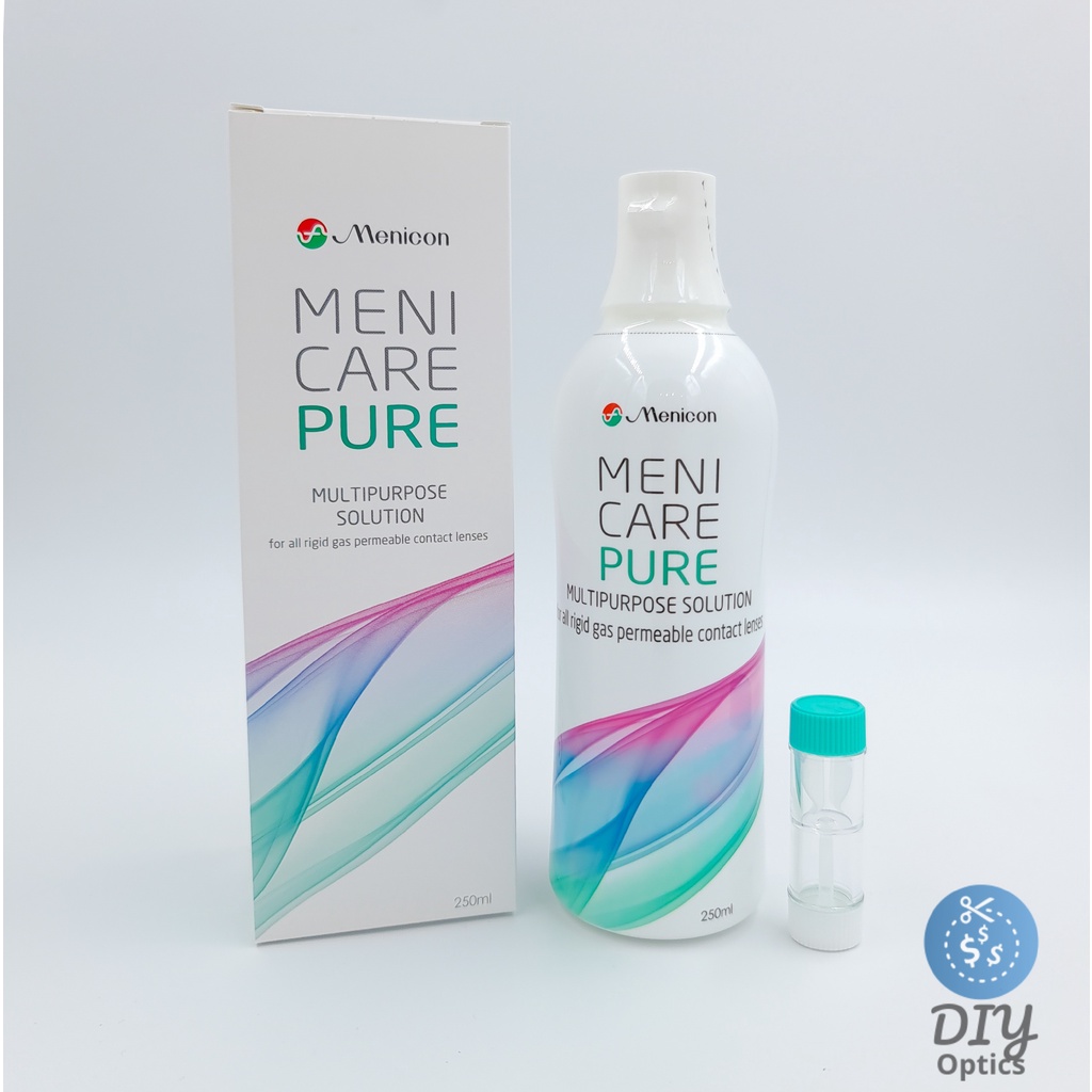 Menicon Menicare Pure 250ml for RGP Semi Hard Lens (Expiry 2025/10) *NEW BATCH* | Shopee Malaysia