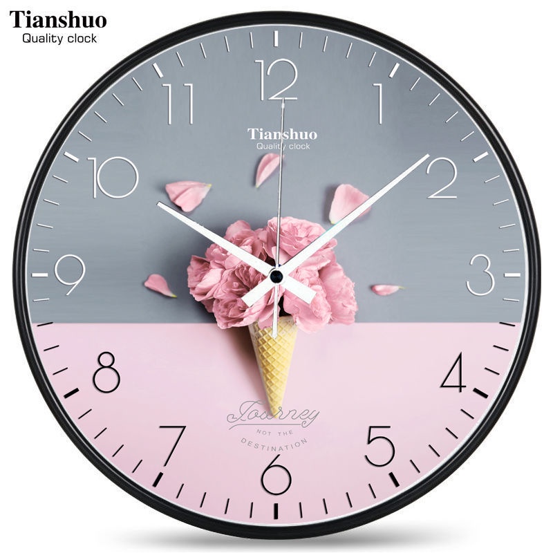 Jam Gantung Jam Bilik Kanak-Kanak Nordic Kreatif Dinding Jam Bilik ...