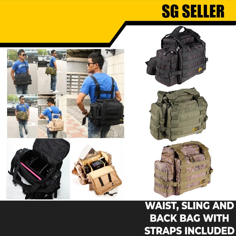 SG Seller VOZUKO Rucksacks, Camping, Trekking Haversack Backpack ...