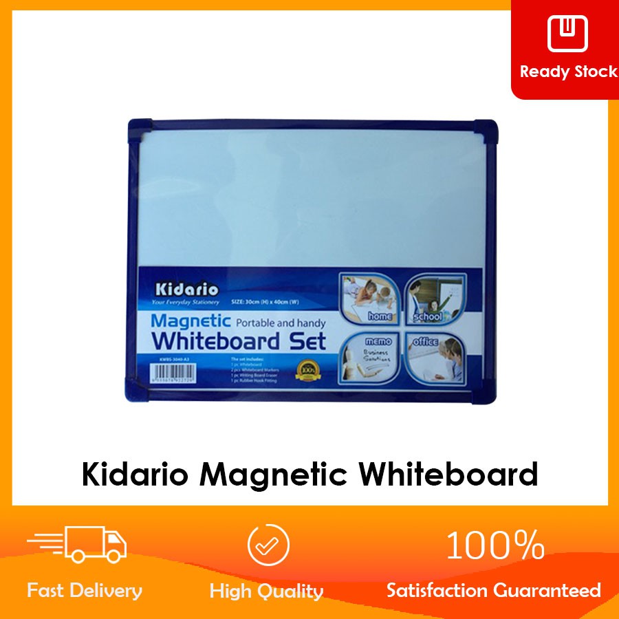 [Ready Stock] Kidario Portable Children Magnetic Whiteboard | Shopee ...