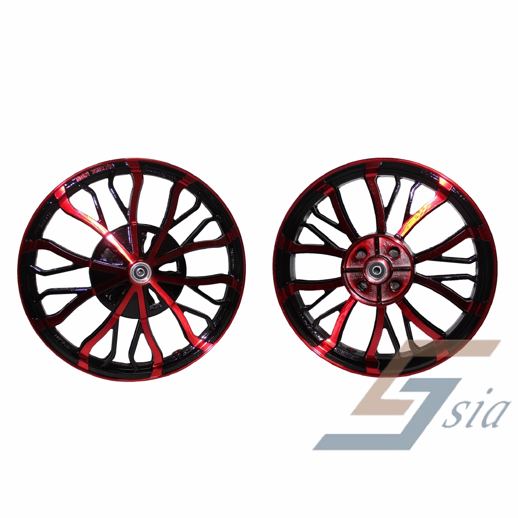 RS150R BS2 Racing Sport Rims (Red/Black) | Shopee Malaysia