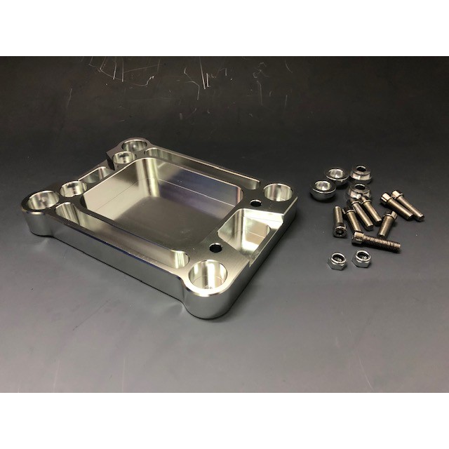 JDM RACING Billet Shifter Base Plate Civic Integra w/ K20 K24 K-Series ...