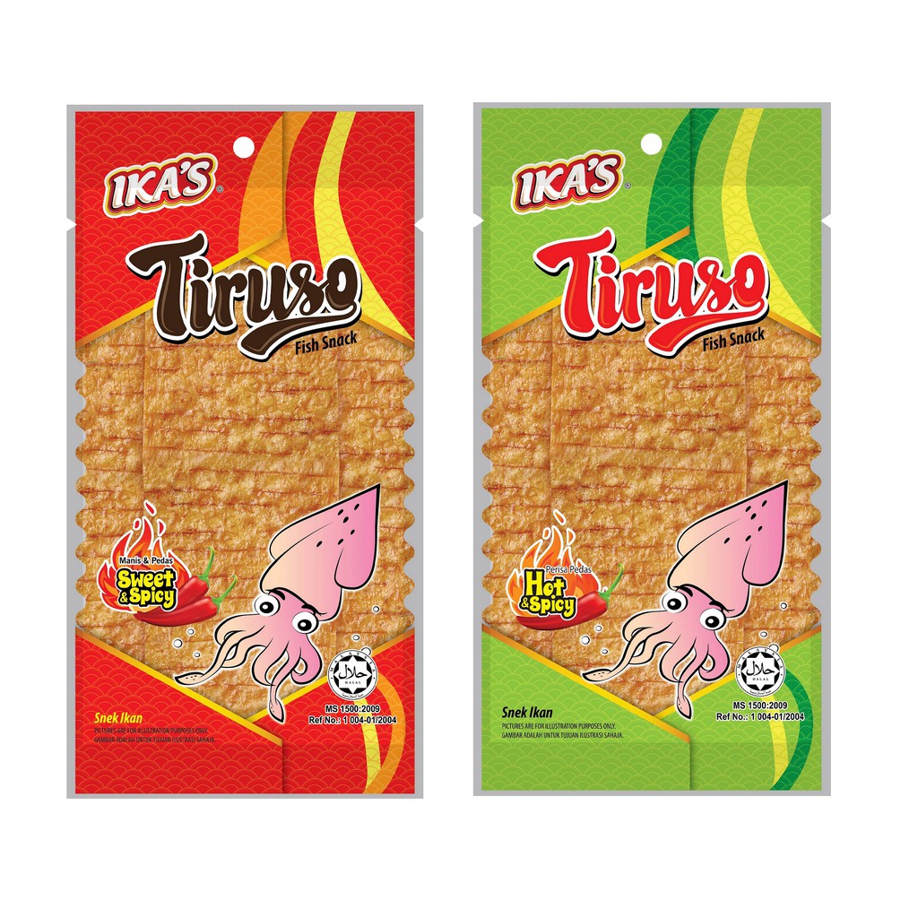 Ika'S Tiruso Fish Snack 20g [Halal] | Shopee Malaysia