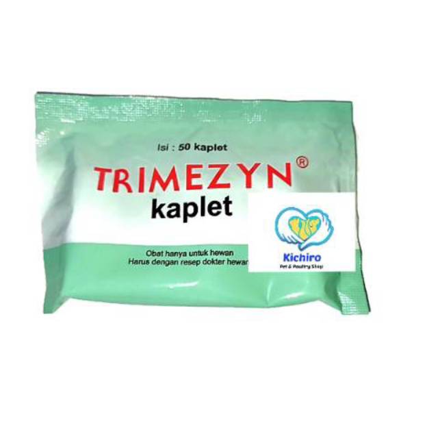 Trimezyn Kaplet Contents 50 Medion Chicken Medicine CRD, Cholera ...