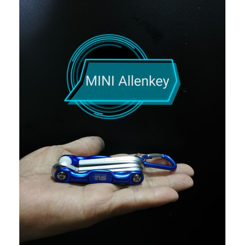 READYSTOCK Cute Mini Elenkey Fold Hex Wrench, Allen key, Elengki Set ...