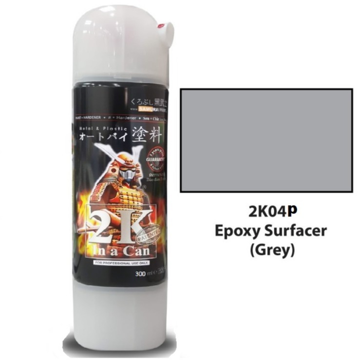 SAMURAI SPRAY PAINT 2K 2K04 EPOXY SURFACER | Shopee Malaysia