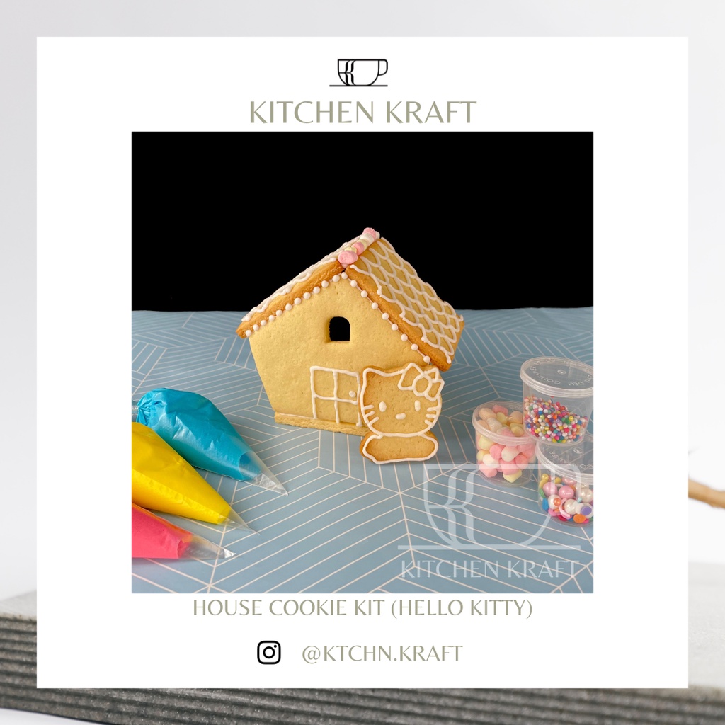 DIY 3D Cookie House Kit | Shopee Malaysia
