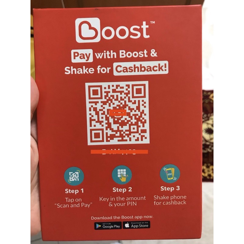 Daftar Boost and Touch n go merchant Registration QR Code kedai ...