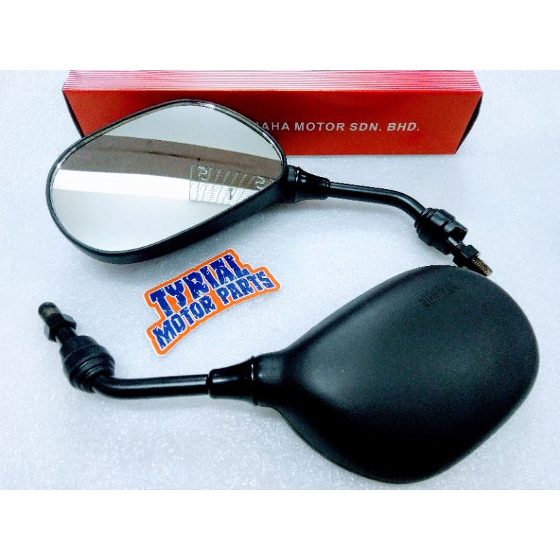 💯 ORIGINAL YAMAHA SIDE MIRROR YAMAHA RXZ LC135 CERMIN SISI 5LW | Shopee ...