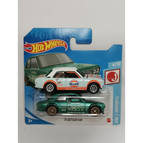 Hotwheels Lots Datsun 510 Sth Short card& Datsun 510 Gulf. | Shopee ...