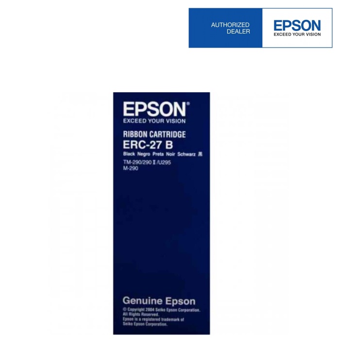 Epson ERC 27 Ribbon - Black (Item No: EPS ERC 27) | Shopee Malaysia