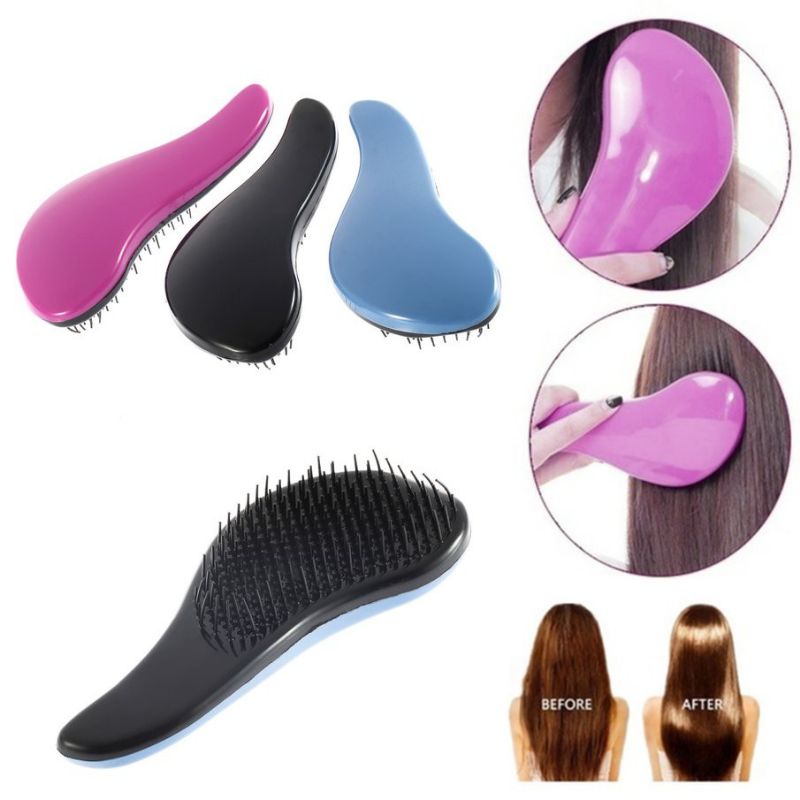 🔥 READY STOCK🔥魔法梳子New Handle Tangle Detangling magic Comb -hair brush ...