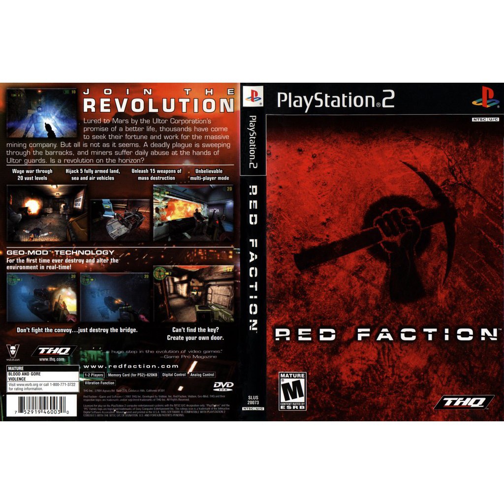 Red Faction (CD Games PS2) | Shopee Malaysia