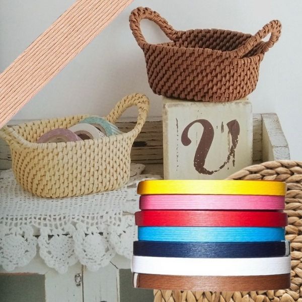 【Ready Stock】 Wide Paper Rattan Woven Rope Material - Natural Reed Rope ...