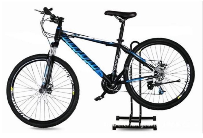 Cycling Bicycle L Stand 2 in 1 Basikal Parking Display With Hook ...