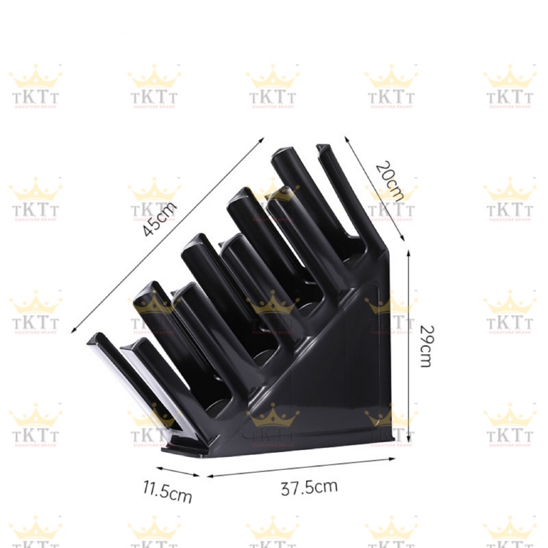 TKTT 4 Compartments Plastic Cup Holder Rack Counter Coffee Cup Lid ...