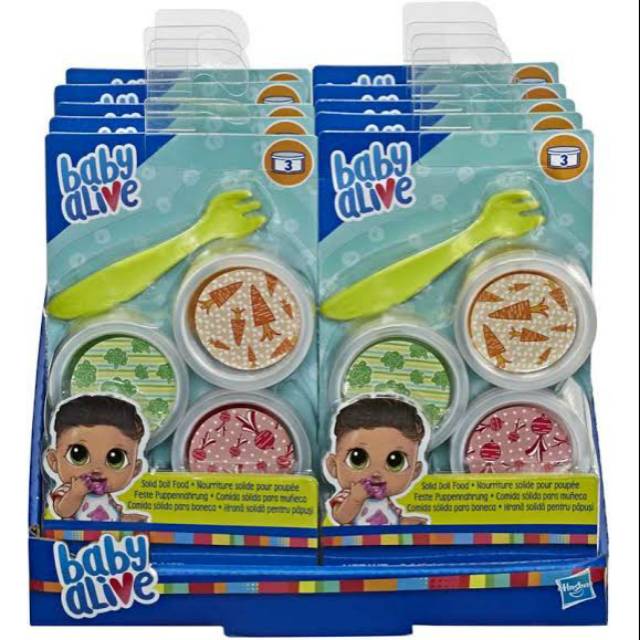 Original Baby Alive Solid Doll Food hasbro | Shopee Malaysia