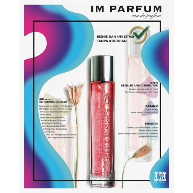 IM PARFUME ORIGINALL Eu De Parfum (Kemasan Baru Putih 35ml) | Shopee ...