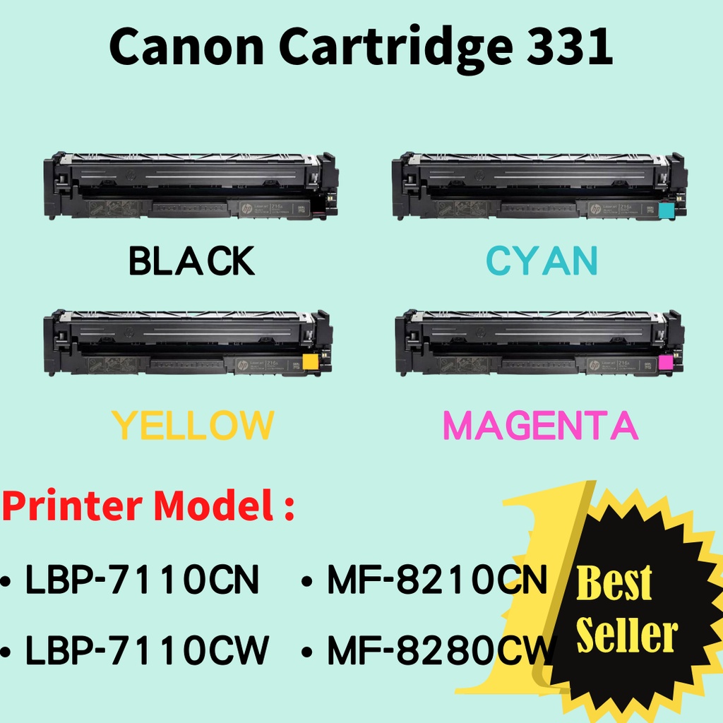 Canon cartridge 331 Remanufactured Laser Toner | Shopee Malaysia