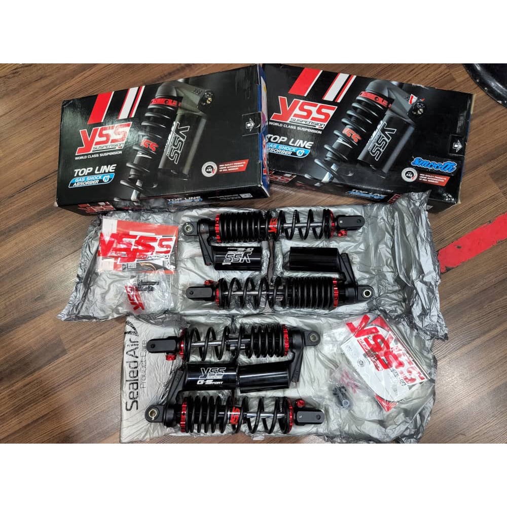 YSS SUSPENSION G-SPORT YAMAHA XMAX 250 GTL BLACK SERIES / SMOOTH | Shopee Malaysia