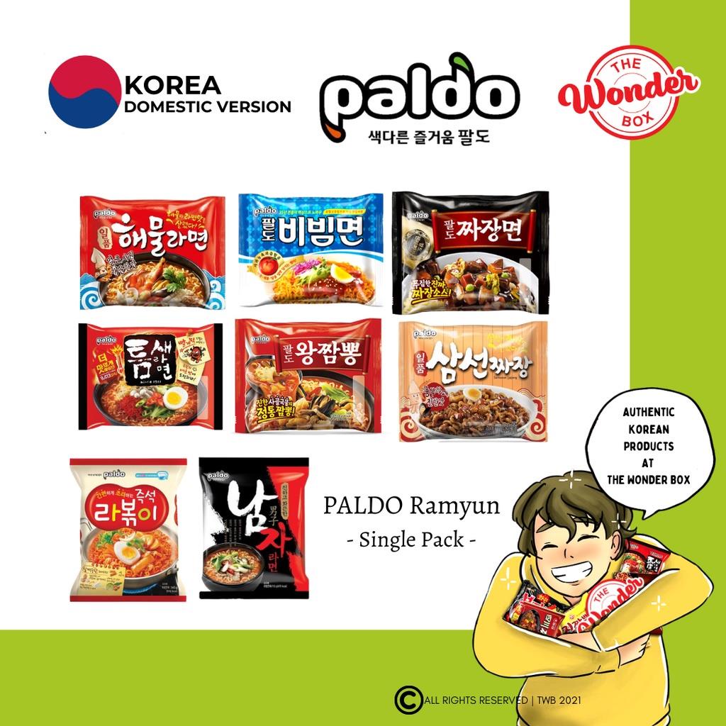 MADE IN KOREA | NON-HALAL | Korean Paldo Noodles / Ramen / Ramyun in ...