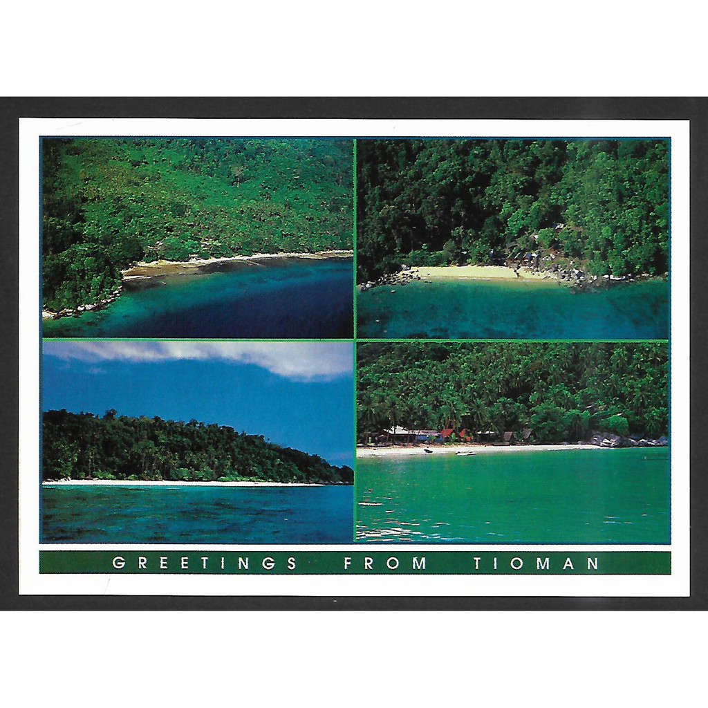 Malaysia Postcard - Tioman Island Beaches | Shopee Malaysia